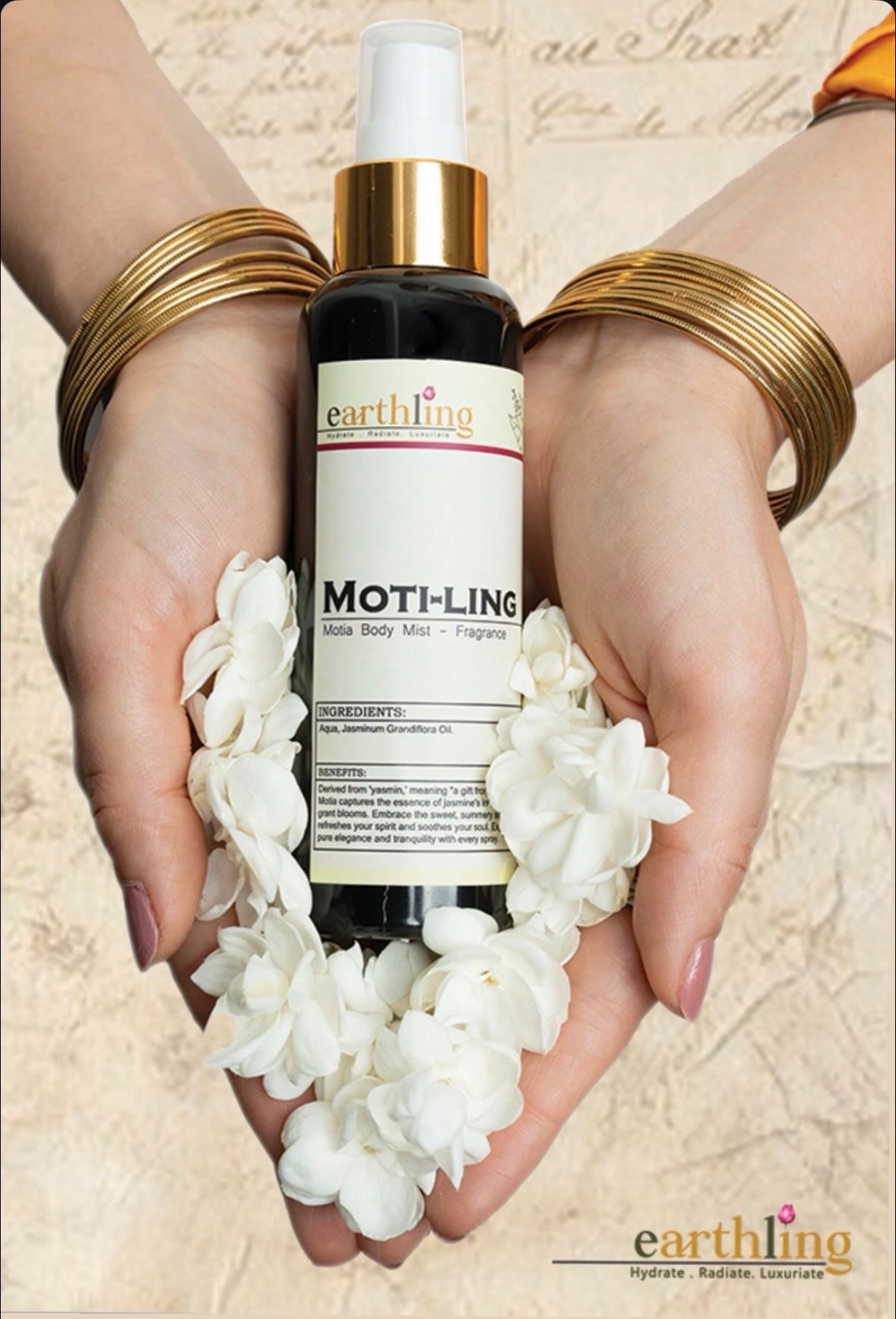 Motia Jasmine Hair & Body Mist – earthling.pk